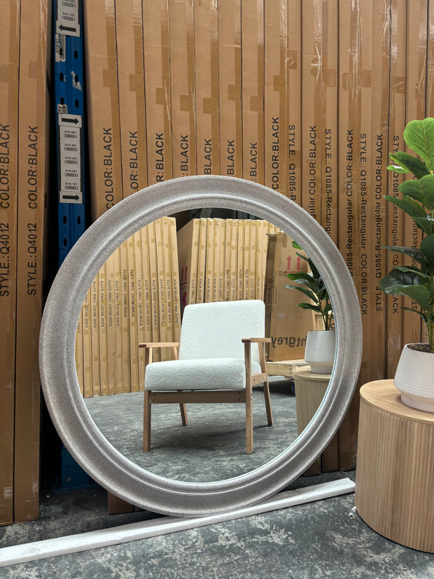 Marble Round Mirror - 110cm – Prism Mirrors