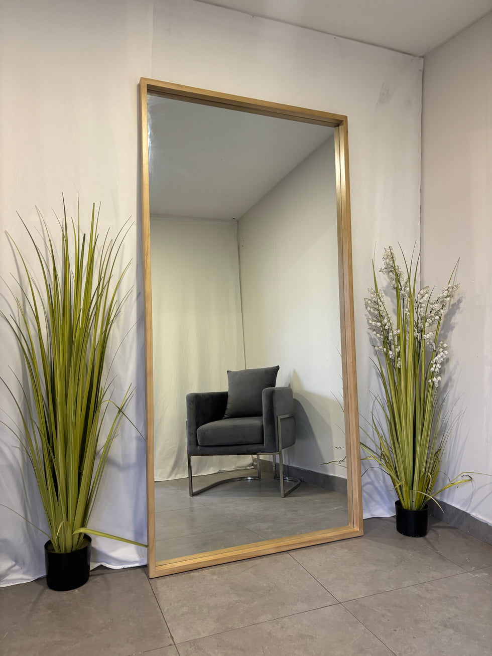 Box Mirror - Natural - 200cm x 100cm – Prism Mirrors