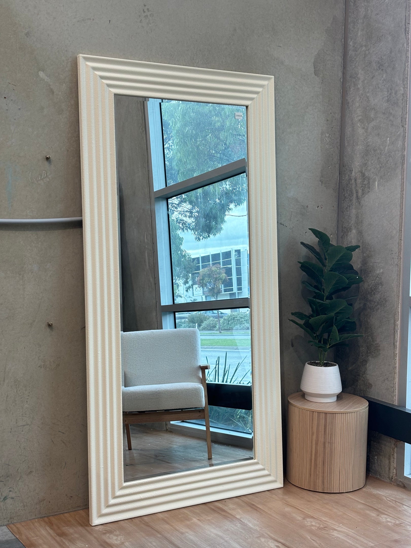 Concrete Ripple - 200cm x 100cm – Prism Mirrors