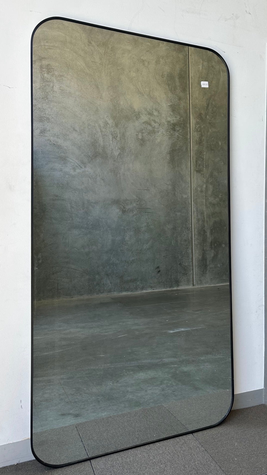 Curved Mirror - Black - 200cm x 100cm – Prism Mirrors